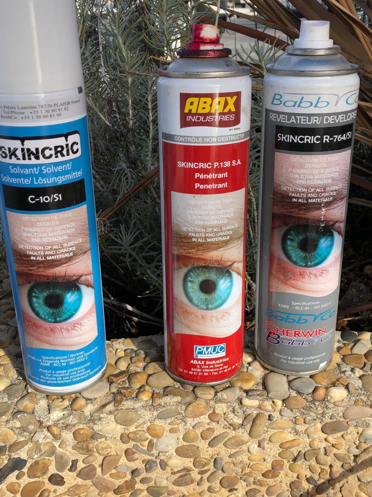 Inspection par ressuage- Mediterranean Marine Surveyor